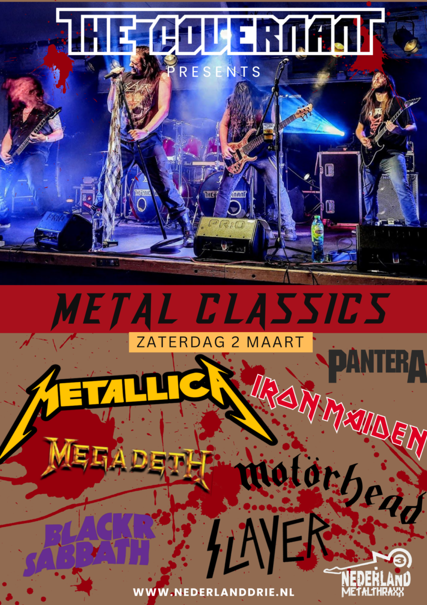 MetalThraxx: Metal Classics by The Covernant | WPC Nederland Drie